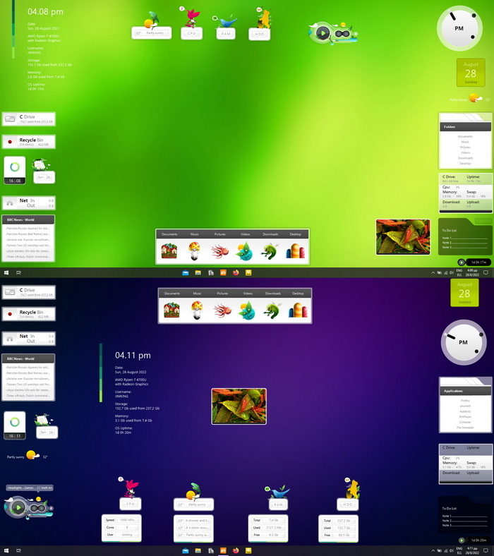 Nature 2 Theme_XWidget Download WebSite. Live Wallpaper,Widget,gadget ...